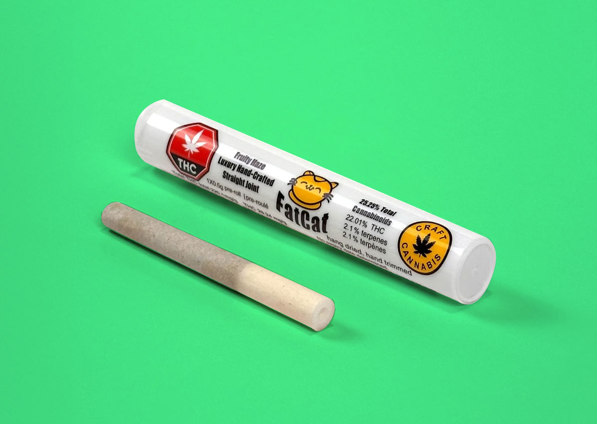 FatCat • Ontario-Grown Craft Cannabis • Pre-Rolls and Flower